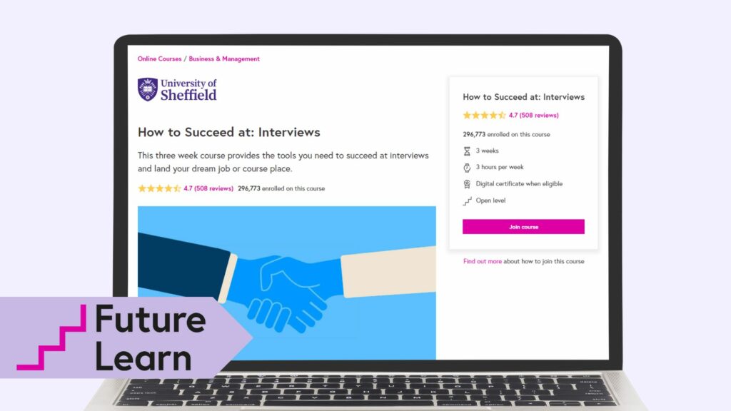 How to Succeed at Interviews – Future Learn Course - Free Training Courses