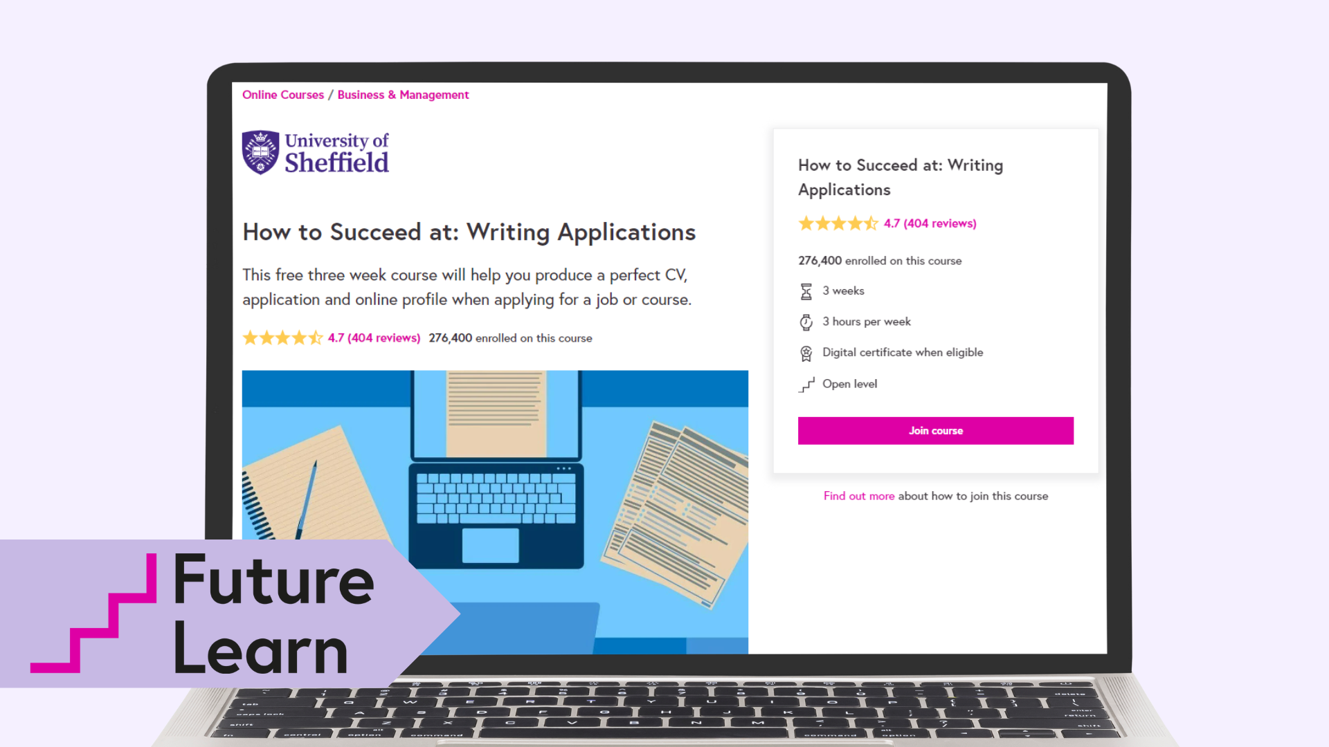 How to Succeed at Writing Applications – Future Learn Course - Free ...